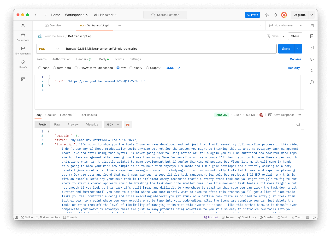 GitHub - andresz74/youtube-transcript-app